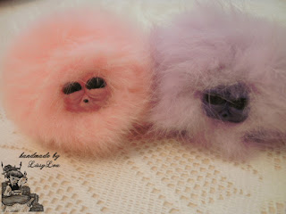 Handmade by Lissy Lou: Pygmy Puffs (inspired by the Harry Potter Series)