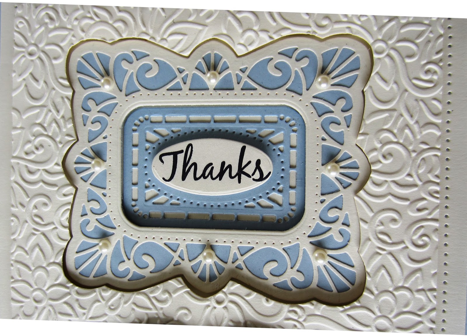 Ornamental Accent Border Card | PartiCraft (Participate In Craft ...