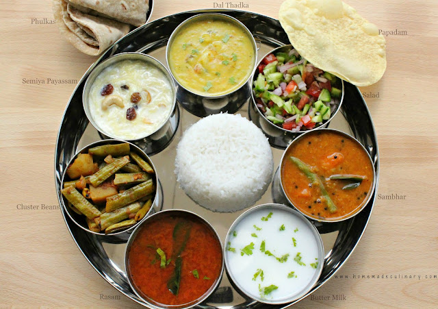 Homemade Culinary: HOMEMADE VEG THALI