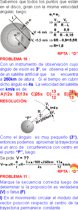 MOVIMIENTO CIRCULAR UNIFORME FÓRMULAS EJEMPLOS Y EJERCICIOS RESUELTOS ...