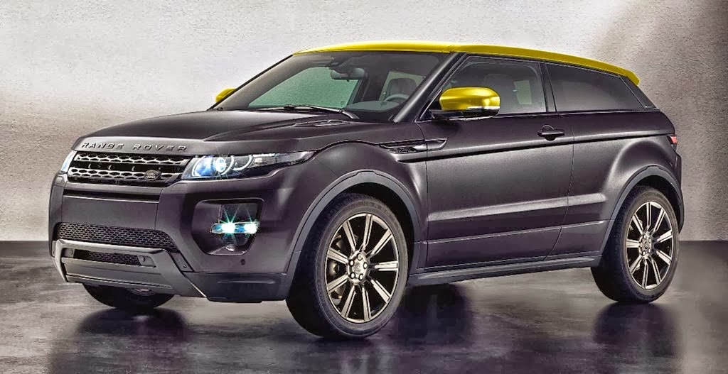 Novos Veículos: Range Rover Evoque Sicilian Yellow