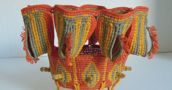 Contemporary Basketry: Orange
