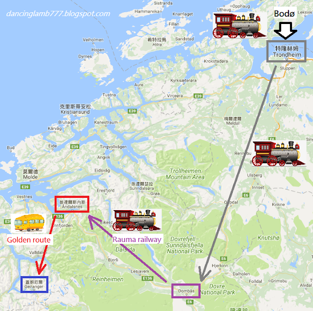 [景點] 挪威│ Rauma railway勞馬鐵路：敬歐洲最高岩壁 | 小羊舞旅