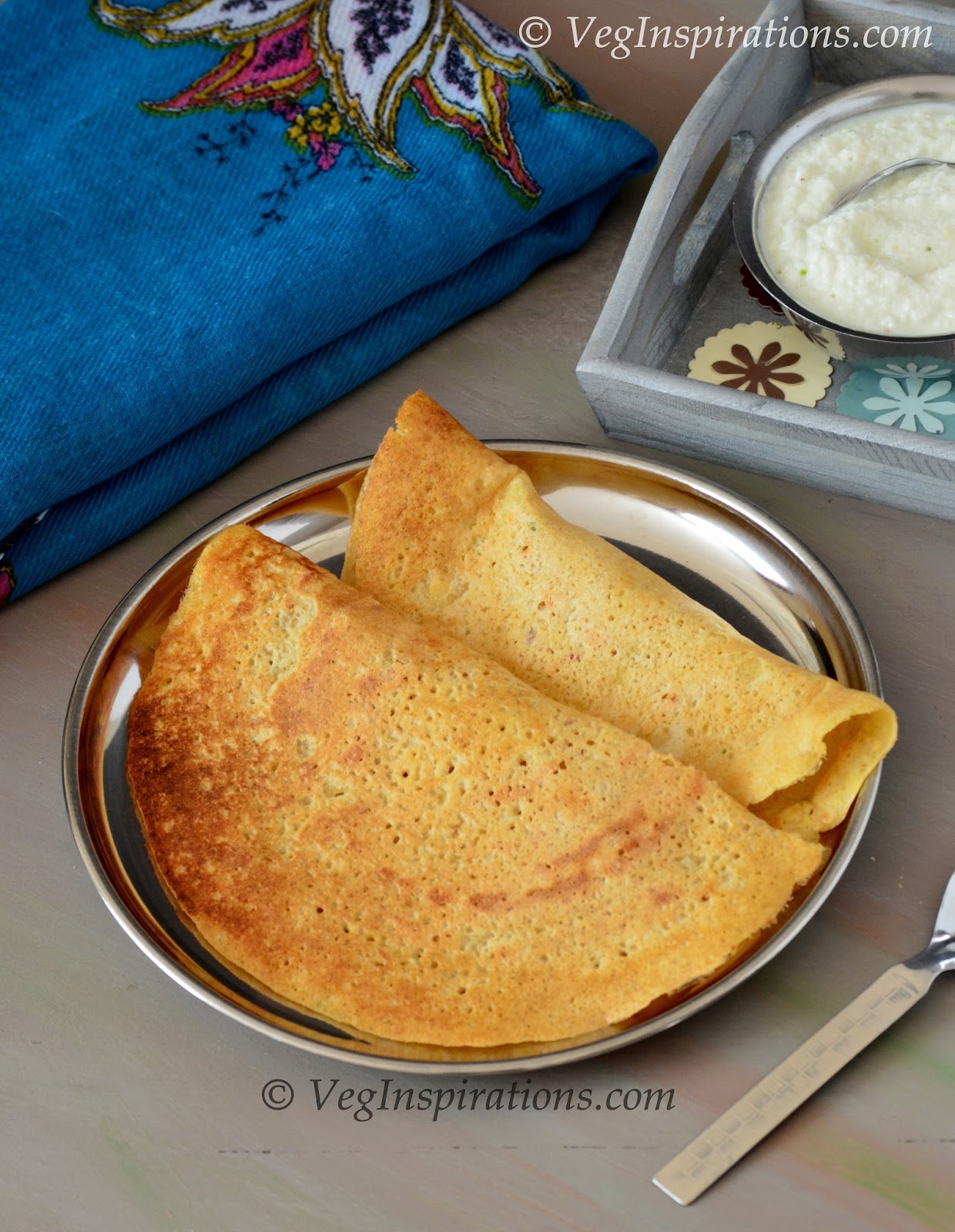 Kambu Adai ~ Bajra Dhal Dosa ~ Savory vegan and GF millet and lentil ...