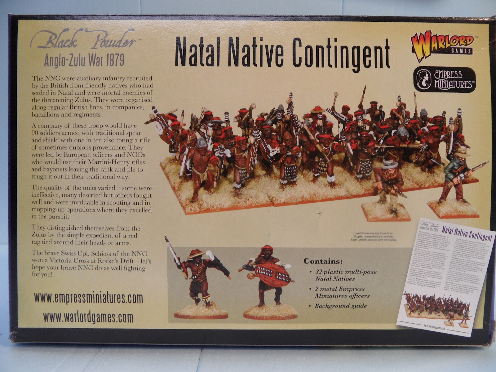 Anton's Wargame Blog: Warlords 28mm Natal Native Contingent