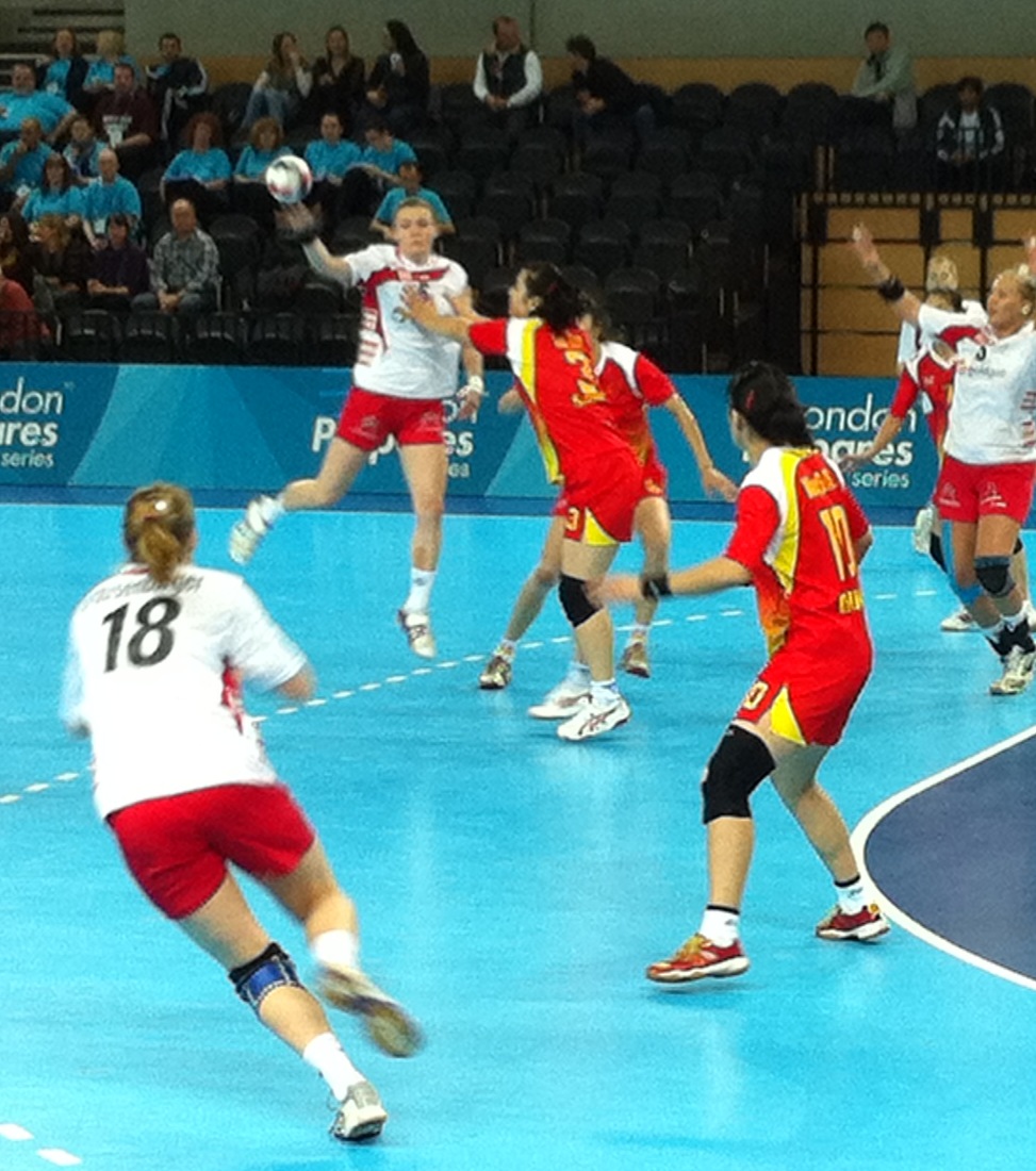 A Girl in Walthamstow: London Prepares Series - Handball cup