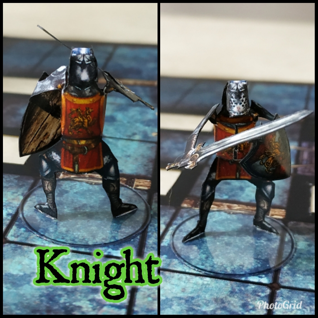 Fantasy Paper Miniature Models