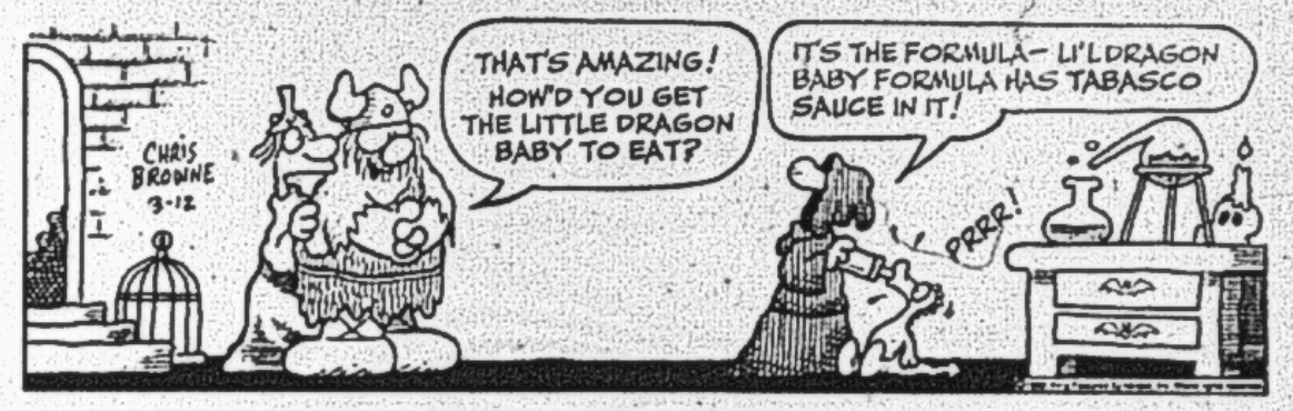 Sunday Comics Debt: Forgotten Characters - Hagar's Secondary Characters