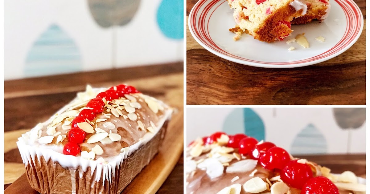 Cherry Bakewell Loaf Cake
