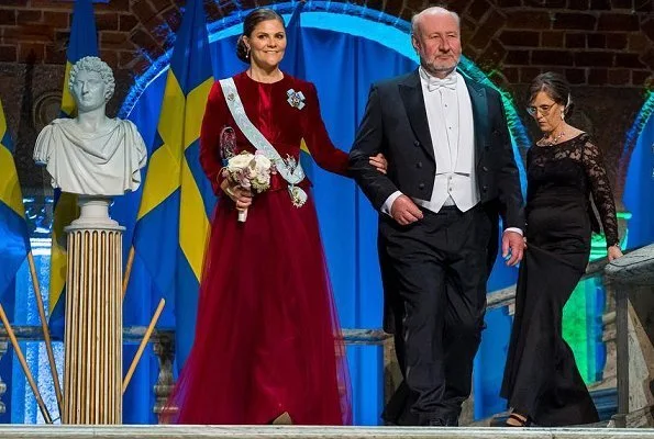 Crown Princess Victoria attends the KSLA's formal gathering