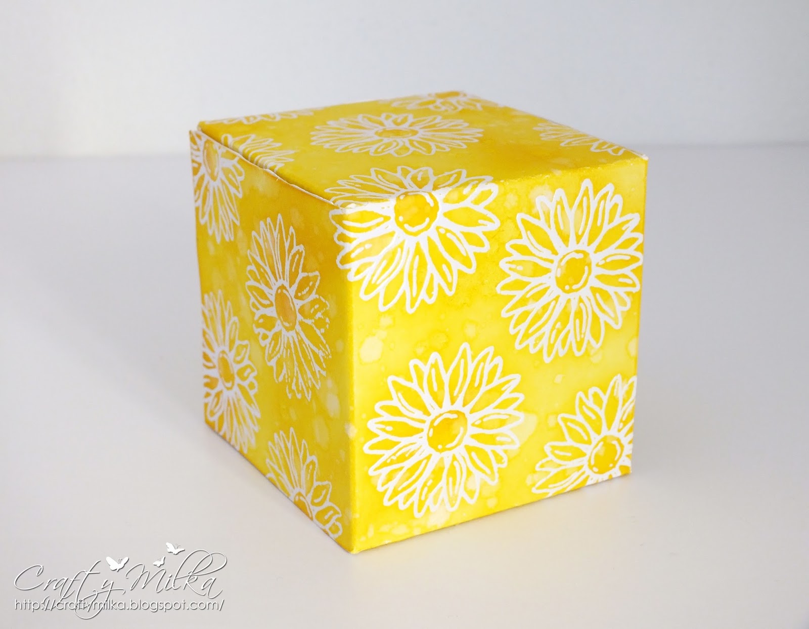 Crafty Milka: Daisies Boxes (Jane's Doodles DT Spotlight)