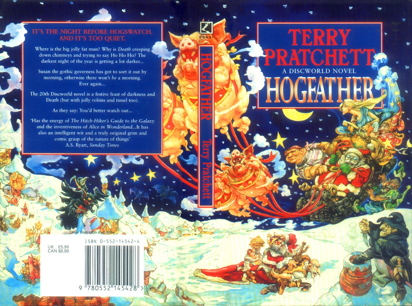 Dr Annie's Reviews: Pratchett's Hogfather, and a Christmas Poem
