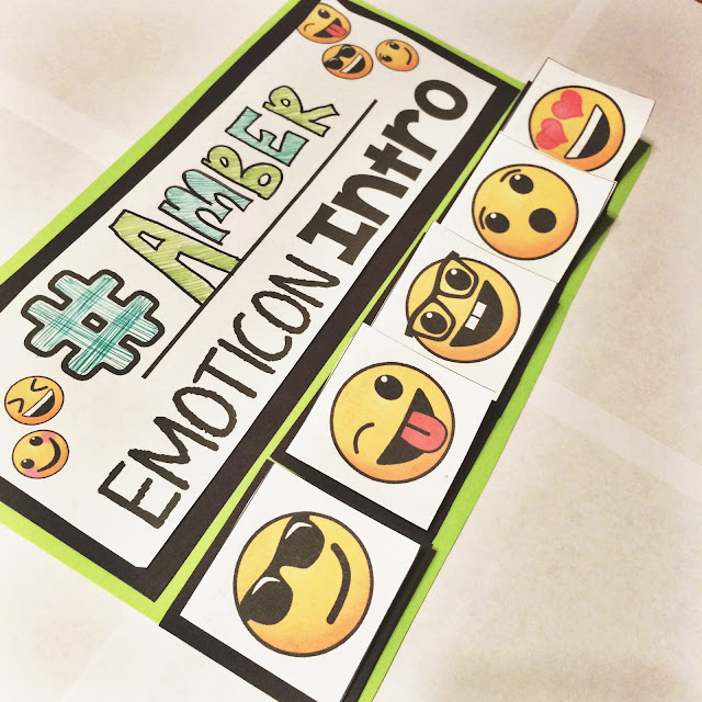 Emoji Intro Back to School Activity! - SSSTeaching