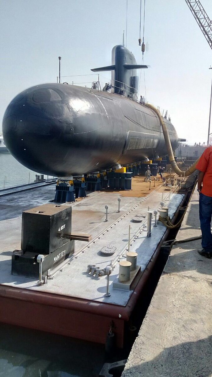 Asian Defence News: Indian Navy - INS Khanderi....Second of the Project ...