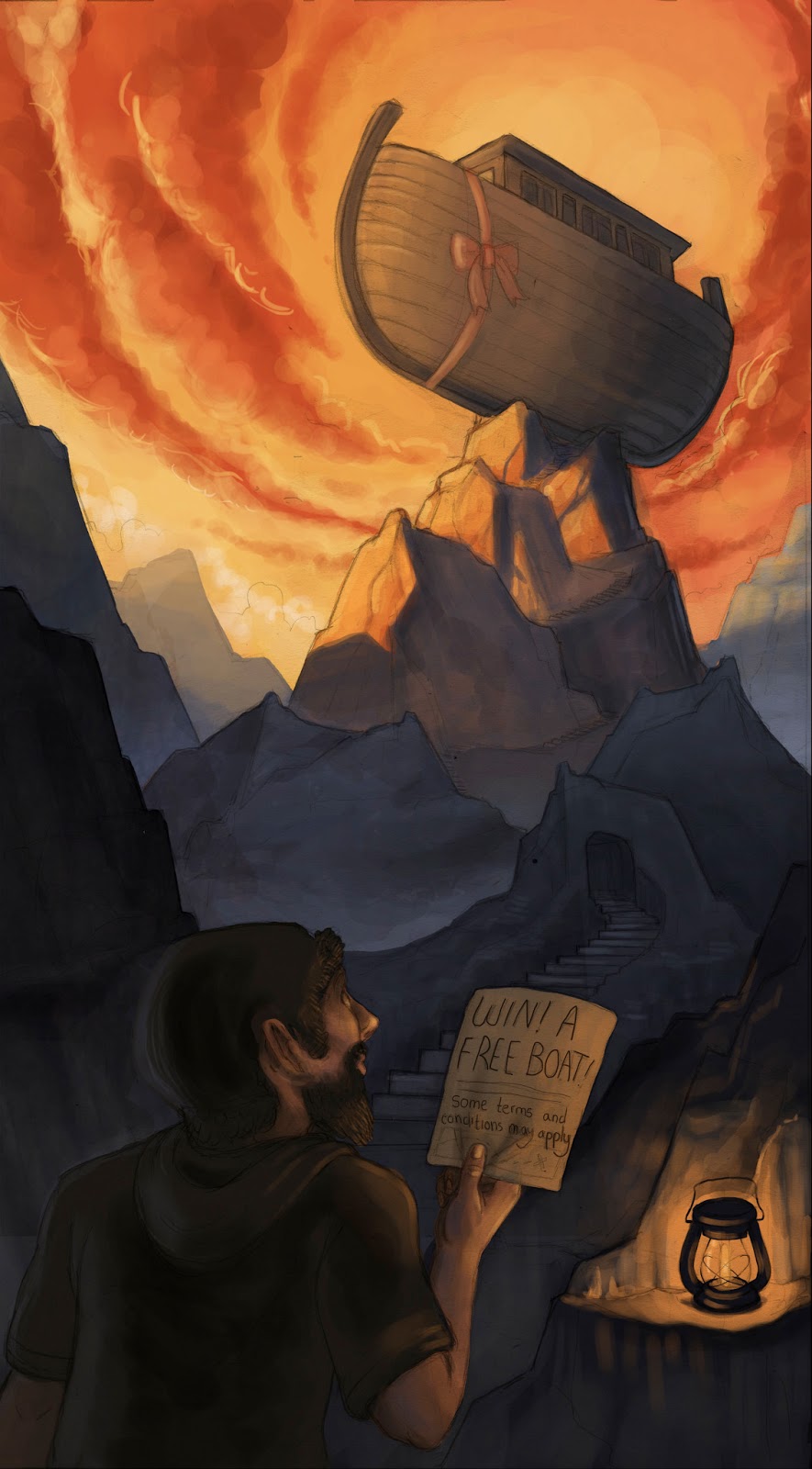 The Extent of Light: Drawing II FInal 'Trojan Horse', April