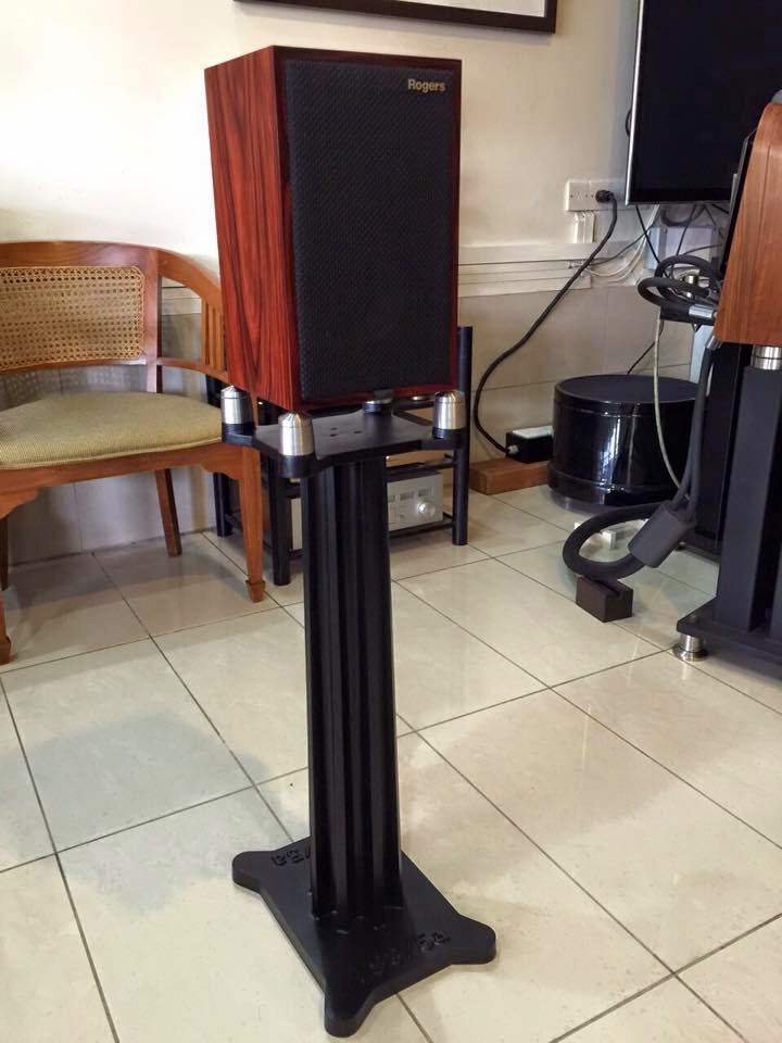 LS3/5a dedicated brass stand – M & S | Ultimate High-Fidelity