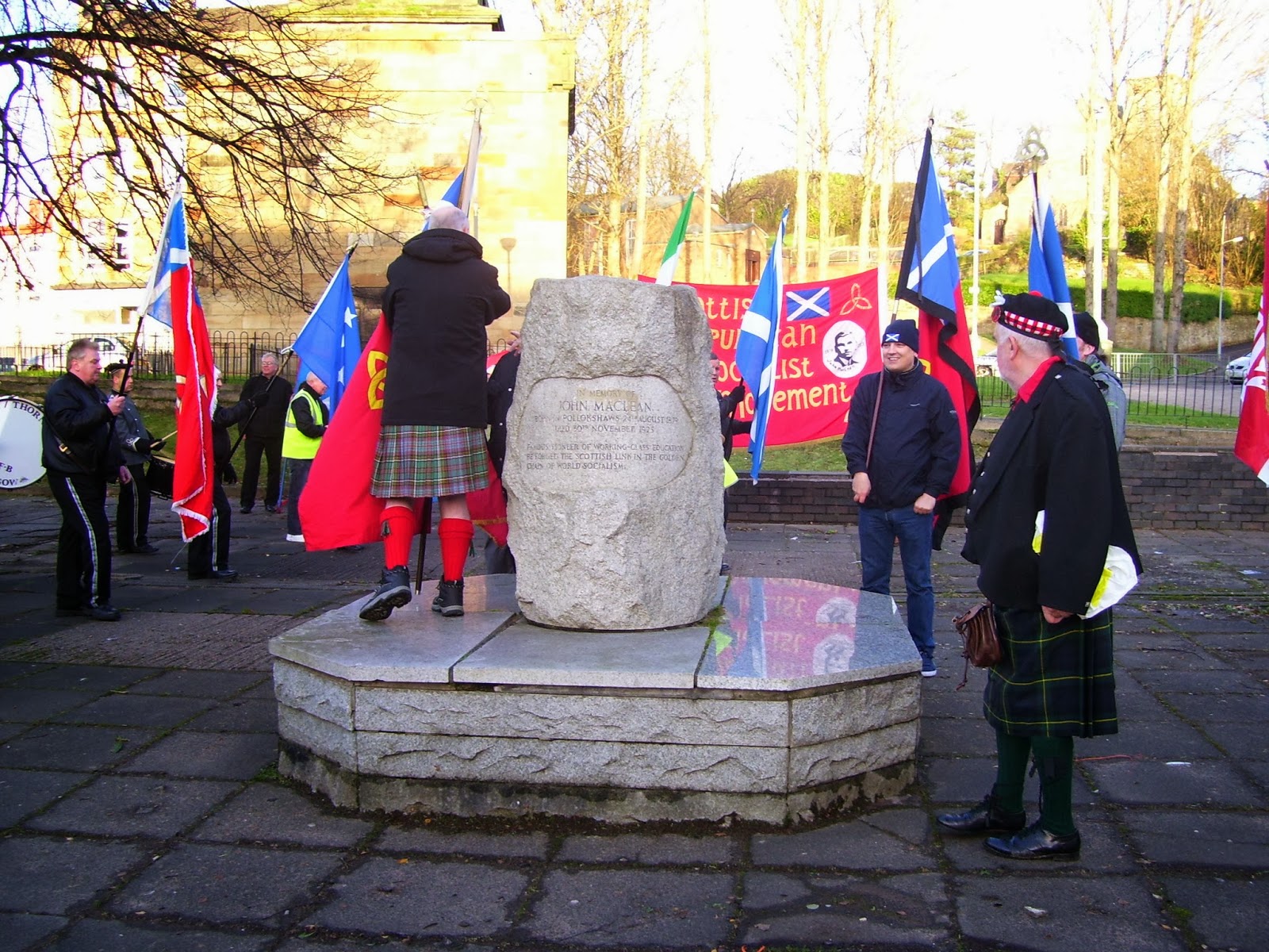 Celtic Phoenix: Annual John MacLean Rally 2013