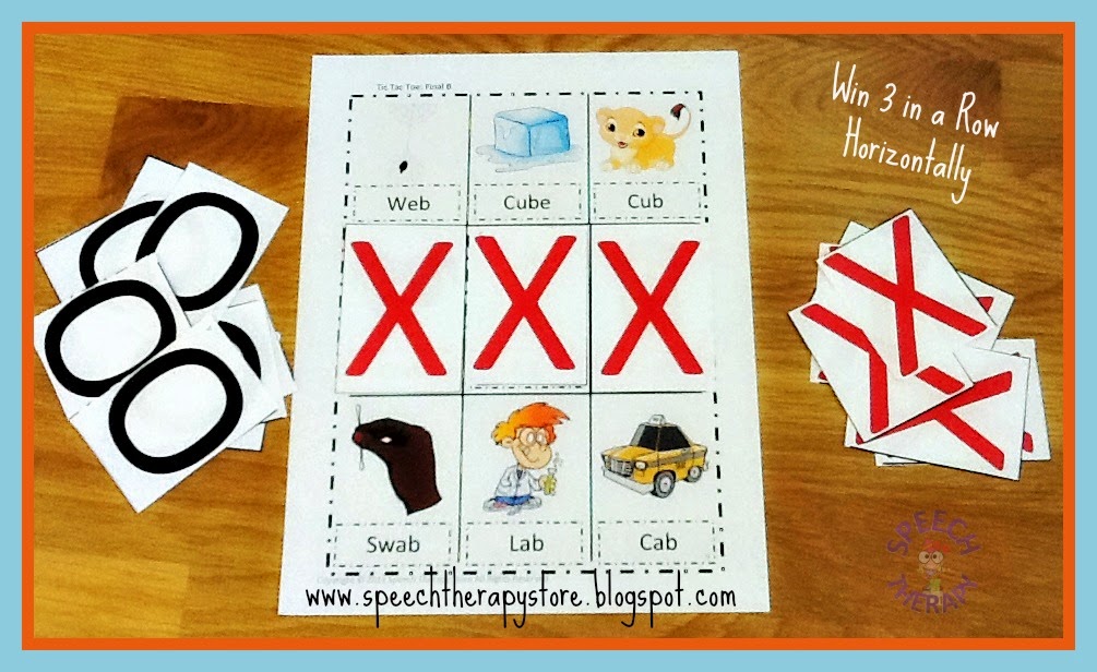 Speech Therapy: How to Play Tic Tac Toe