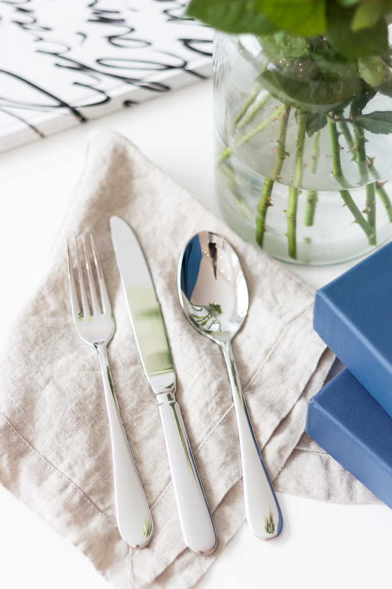 Villeroy & Bochin aterimet ~ Sea That Sparkles