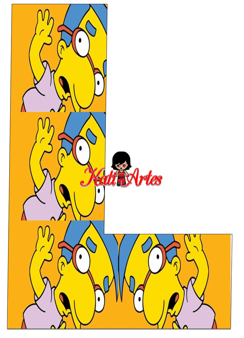 Slide12.PNG (793×1096) | Alfabeto, Los simpson, Letras