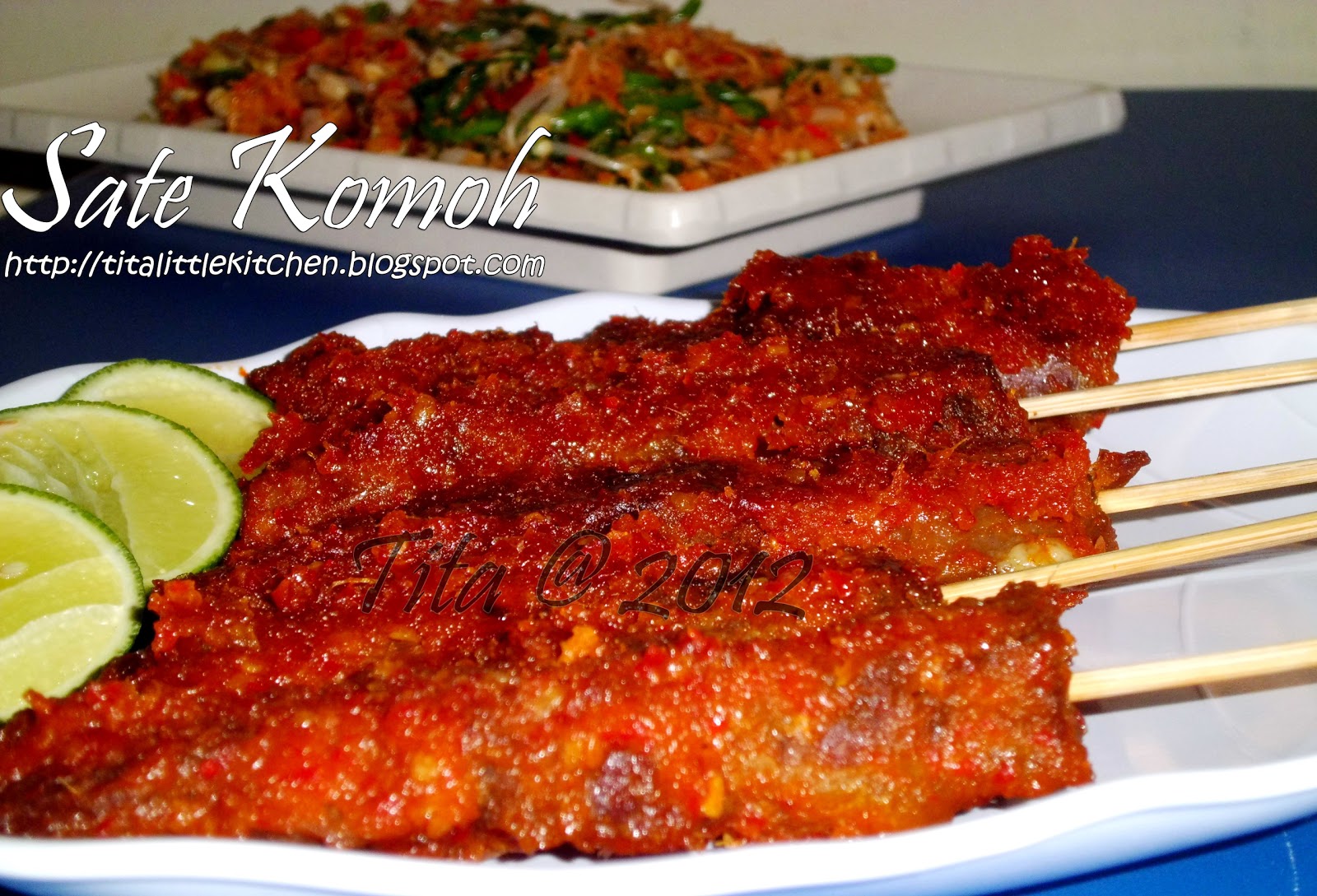 Tita's Little Kitchen: Sate Komoh