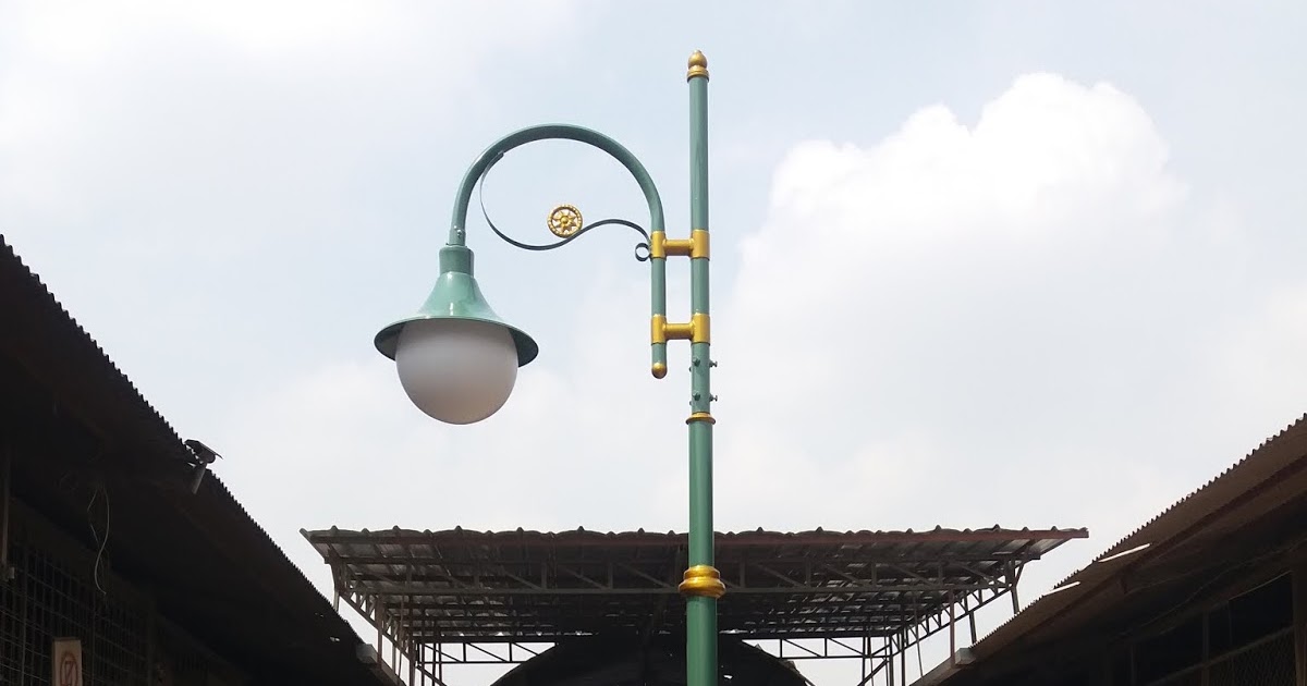 Tiang Lampu dan Pembuatannya