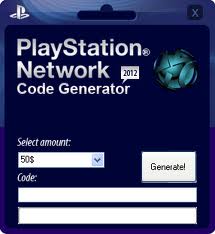 PSN CODE GENERATOR