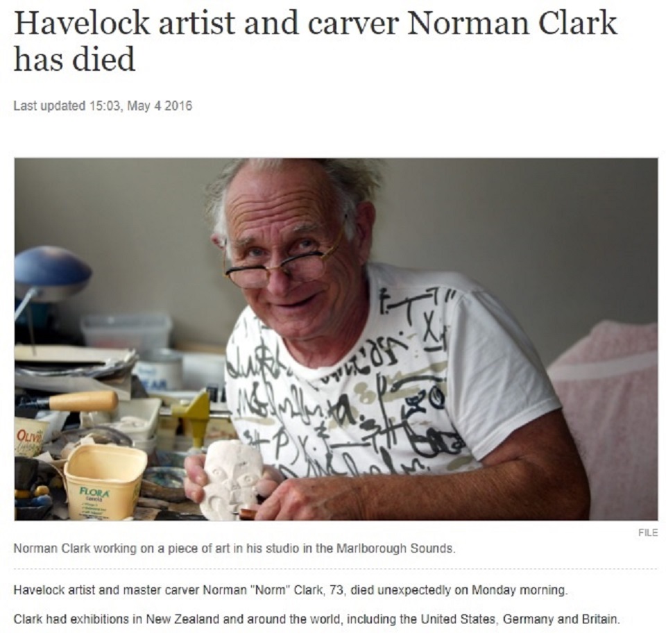 RNZAF 13th Boy Entrant Course 1959: NORMAN ALFRED THOMAS CLARK