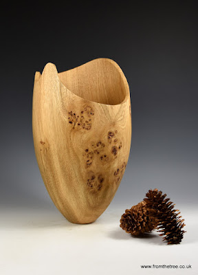 FromTheTree Woodturning by George Watkins: new oak vase/vessels