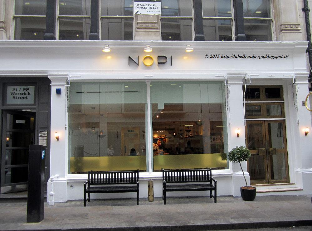 La Belle Auberge: Nopi Restaurant. Londra. Di nuovo.