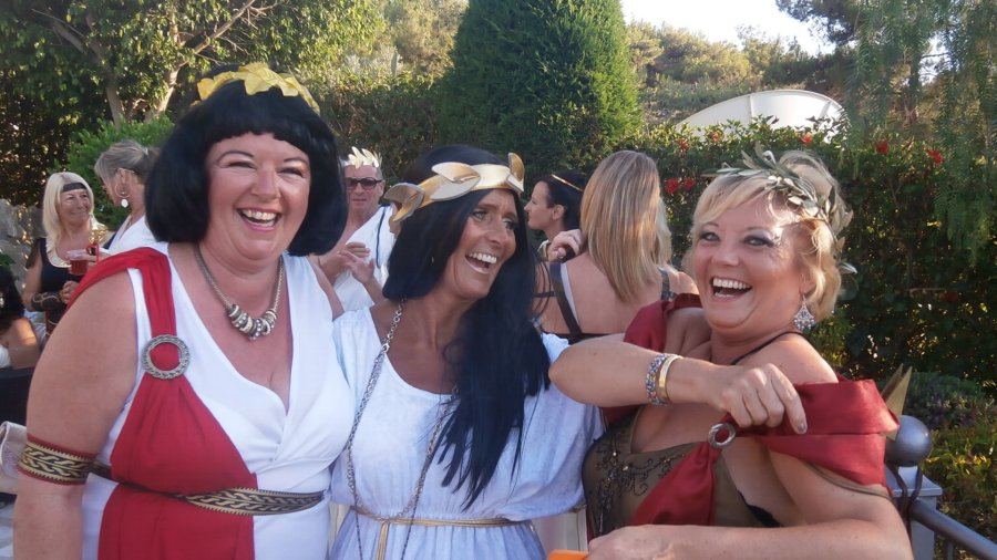 A new life planned in Cyprus: A Spartan themed birthday Party