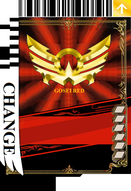 HYPER TOKU BR: Tensou Sentai Goseiger Cards Bandai