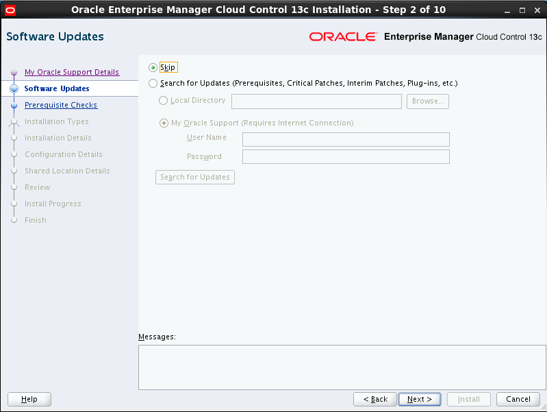 Installing OEM 13c on Oracle Enterprise Linux
