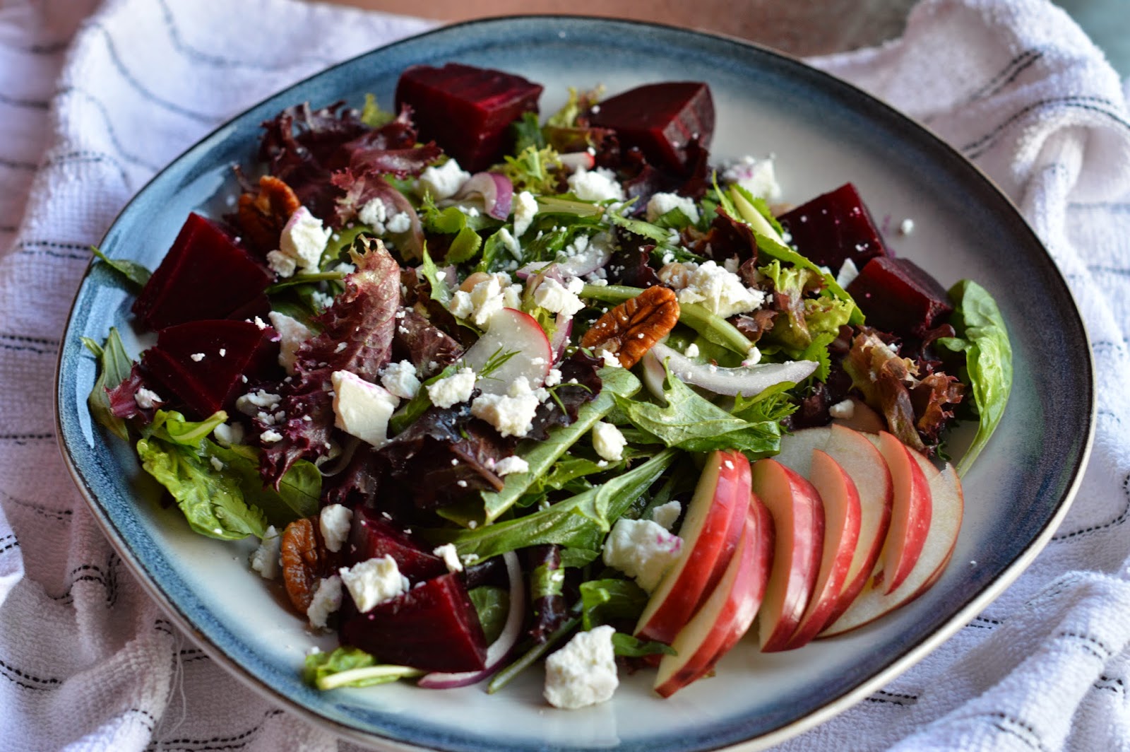 Playing With My Food!: Spring Equinox Salad with Roasted Beets, Goat ...