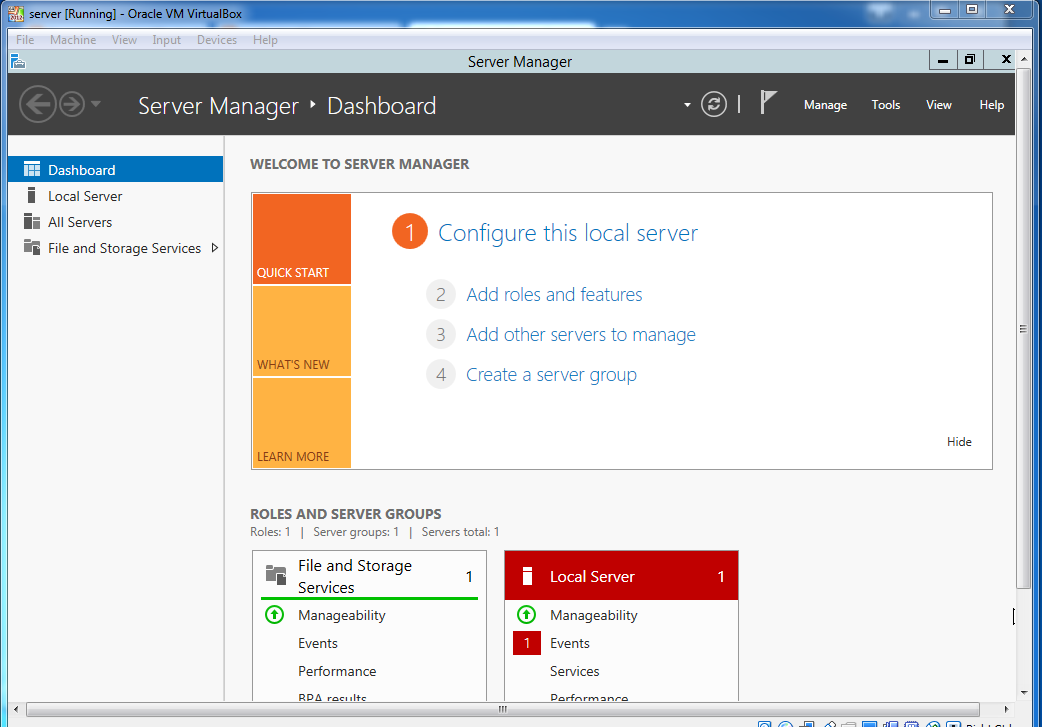 Konfigurasi merubah Server core ke GUI - Catatan TKJ