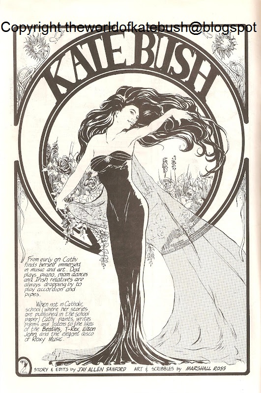 THE WORLD OF KATE BUSH: Revolutionary Comics - Rock and Roll: Kate Bush