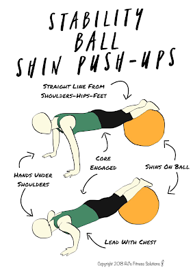 Sole Shaping: Stability Ball Shin Push-up Cues