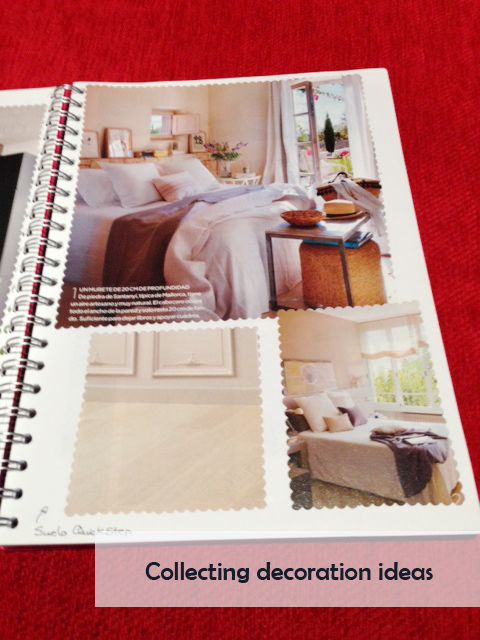 Collecting decoration ideas