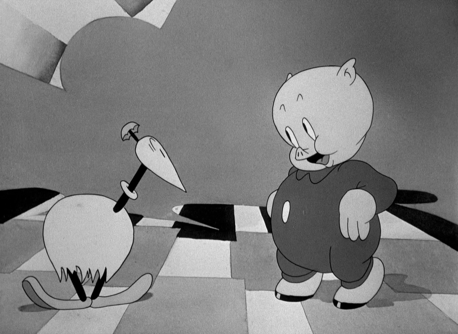 "Porky in Wackyland" - cartoon characters