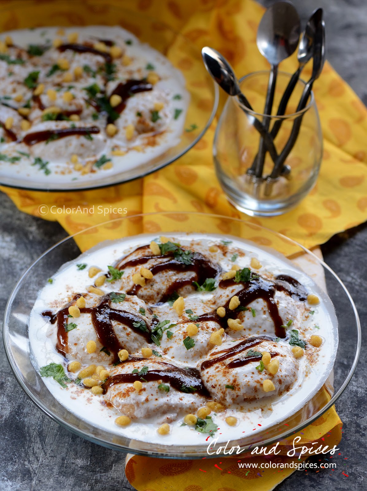 Color and Spices: Dahi vada...