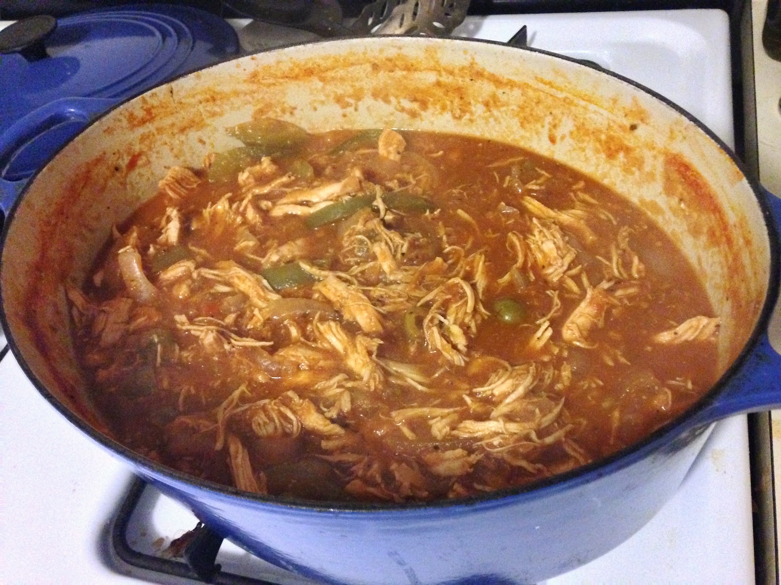 PaperblogPrincess: Pollo Viejo (Ropa Vieja w/Chicken)