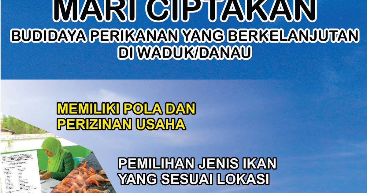 KOMUNITAS PENYULUH PERIKANAN: POSTER PENYULUHAN: BUDIDAYA PERIKANAN ...