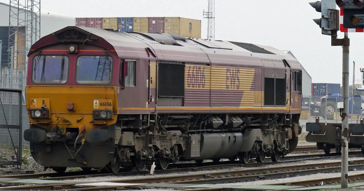 UK Trainlog: 66106 Class 66 DB Cargo (EWS)