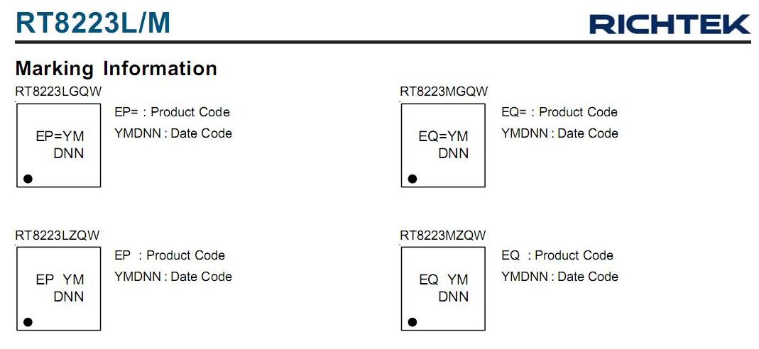 Mengetahui Persamaan kode IC Richtek | Elektronika Komputer