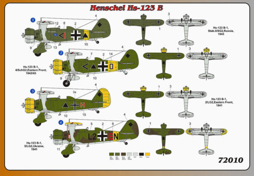 FalkeEins - the Luftwaffe blog: Henschel Hs 123 photo selection Fly ...