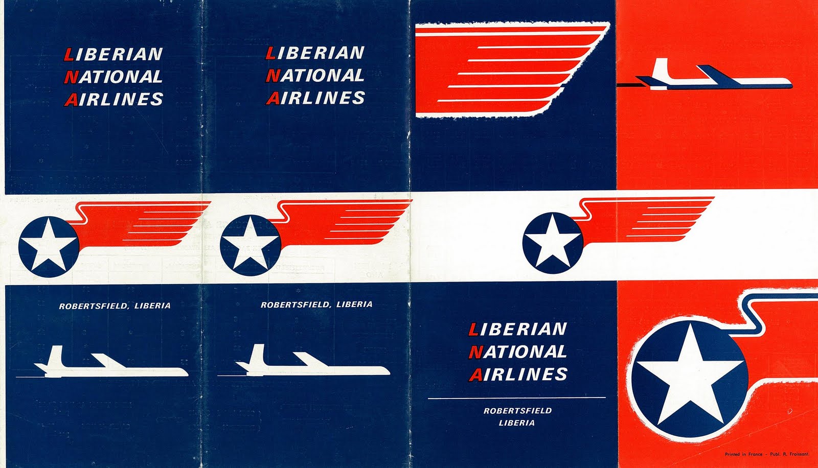 The Timetablist: Liberian National Airlines System, April 1967