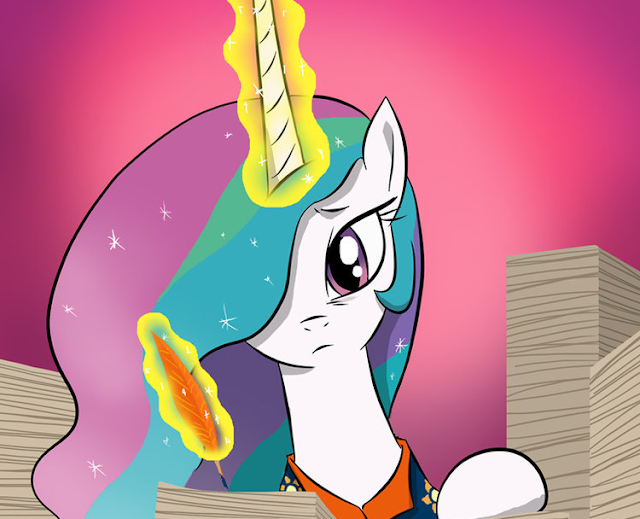 Equestria Daily - MLP Stuff!: Celestia Day Comics: Tia Simulator / BoE ...