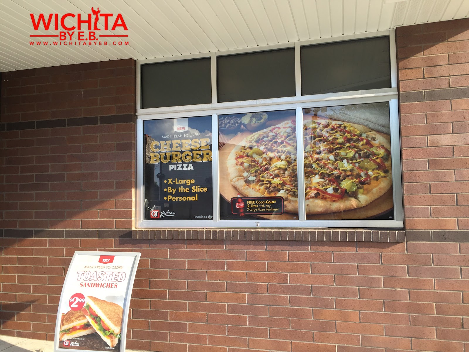 QuikTrip's Cheeseburger Pizza Review | Wichita By E.B.