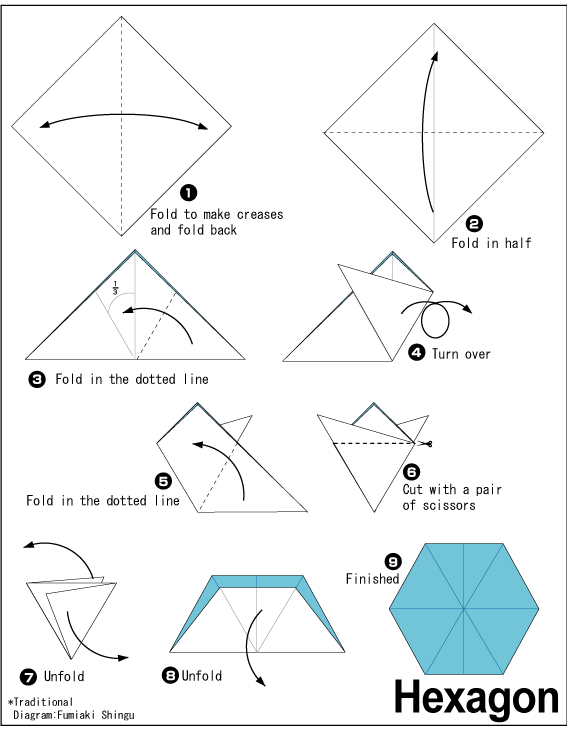 Hexagon Easy Origami Instructions For Kids hexagon-easy-origami-instructions-for-kids
