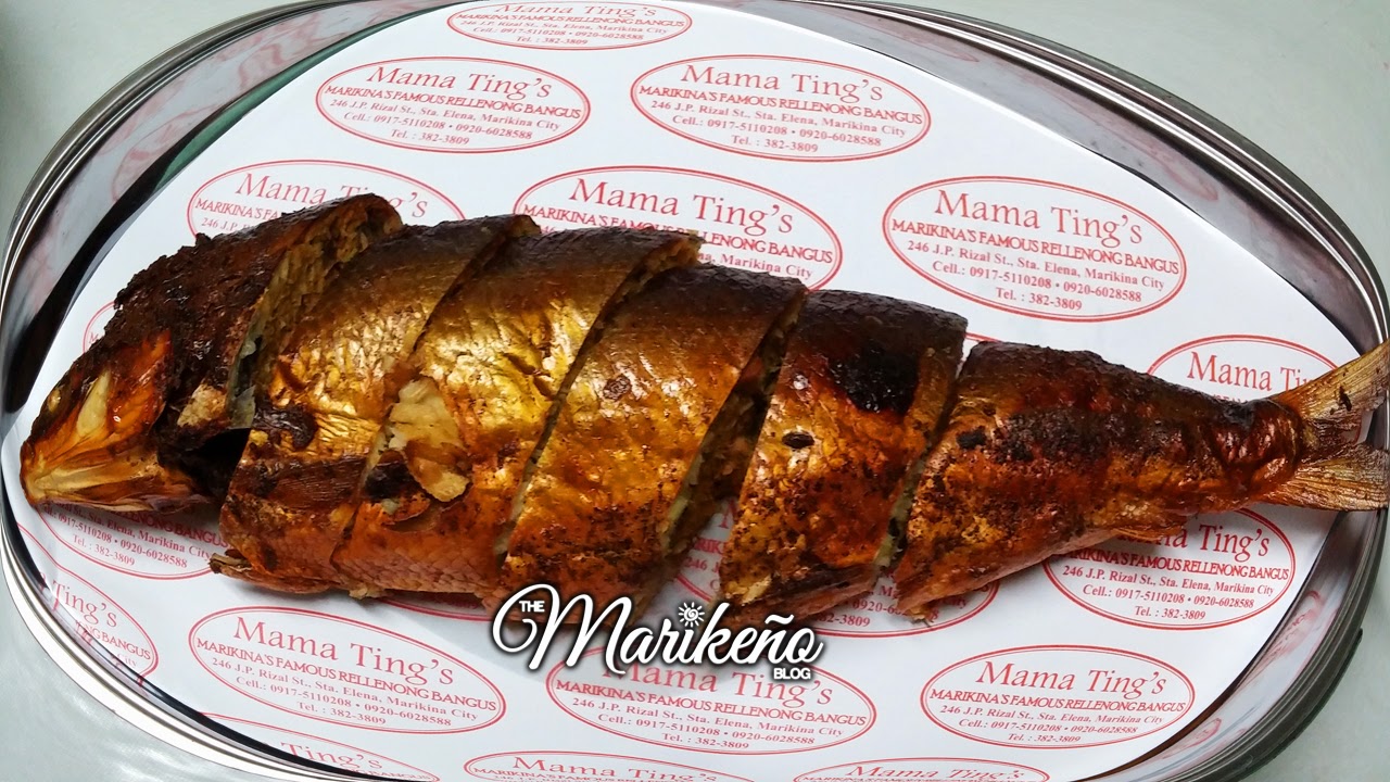 Mama Ting's Rellenong Bangus ~ Marikeño